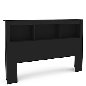Polifurniture Madison Headboard, Queen, Black