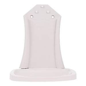 Hemoton 1pc Water Tray Foam Dispenser Wall Mounted soap Dispenser drip Tray Wall Mount soap Dispenser Bracket soap drip Automatic soap Dispenser Desktop Tray dripper White Filling Plastic