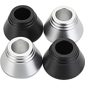 Aluminum Desk atty Stand Holder Display Holder for 5-10/e-Go Battery Stand Holder for RDA RTA Battery (15mm Hole x 4pcs)