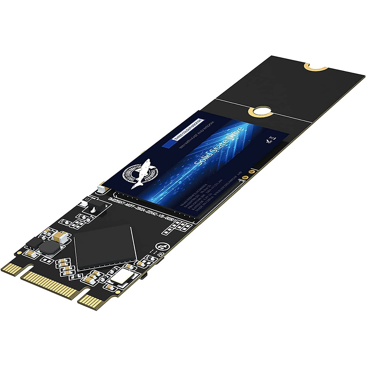 Dogfish SSD SATA M.2 2280 128GB Ngff Internal Solid State Drive High Performance Hard Drive for Desktop Laptop SATA III 6Gb/s (M.2 2280,128GB*10 Pack)