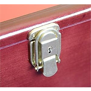 O Scale Train Display Case Cabinet Wall Rack w/UV Protection- Lockable -Walnut