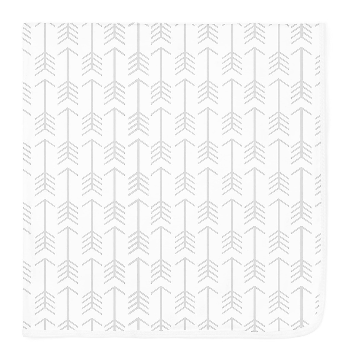 Baby Blankets – Soft Pure Cotton Blankets – 6 Pack of Breathable Swaddle Blankets – Unisex Baby Swaddle Blanket for Boys and Girls in Grey White Designs – Multi Use Blankey – 30 x 30 inches