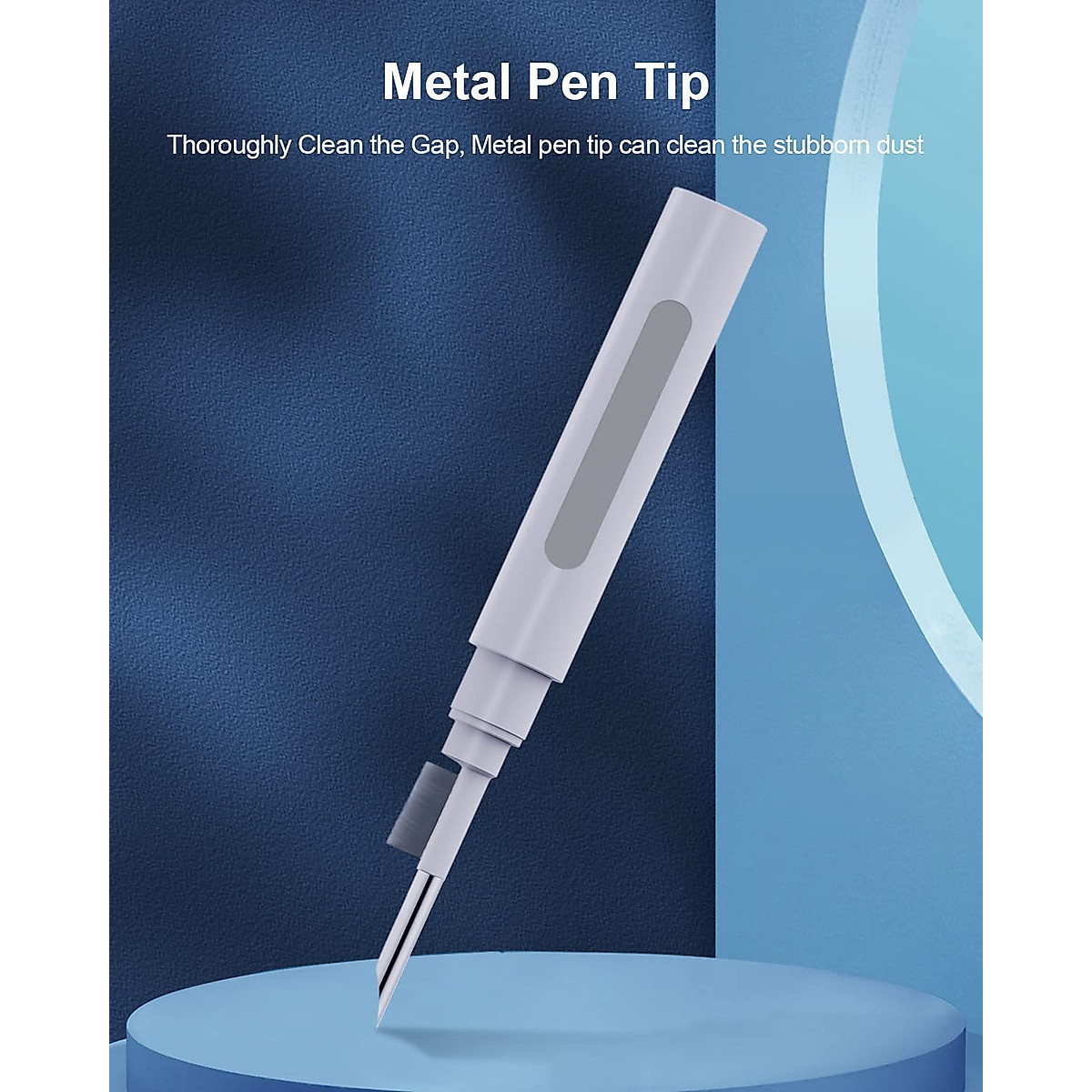 Portable Cleaning Pen Kit Tool Brush for Bluetooth Earbuds Headphone Earphone AirPod 3 in 1 Cleaner