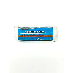 50ft Crab Trap Rope Line Braided Polypropylene Great for Crabbing |Multi-Purpose| Use for Flag Pole Rope Replacement, Marine Rope, Hiking, and Camping Rope -Strong Outdoor Rope