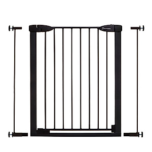 Dreambaby Boston Extra Tall Auto Close Gate with Ezy Check Indicator - Black