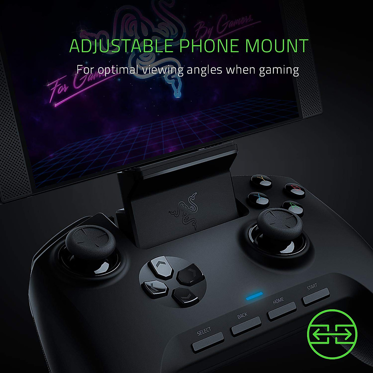 Razer Raiju Mobile Gaming Controller for Android - Black (Renewed)