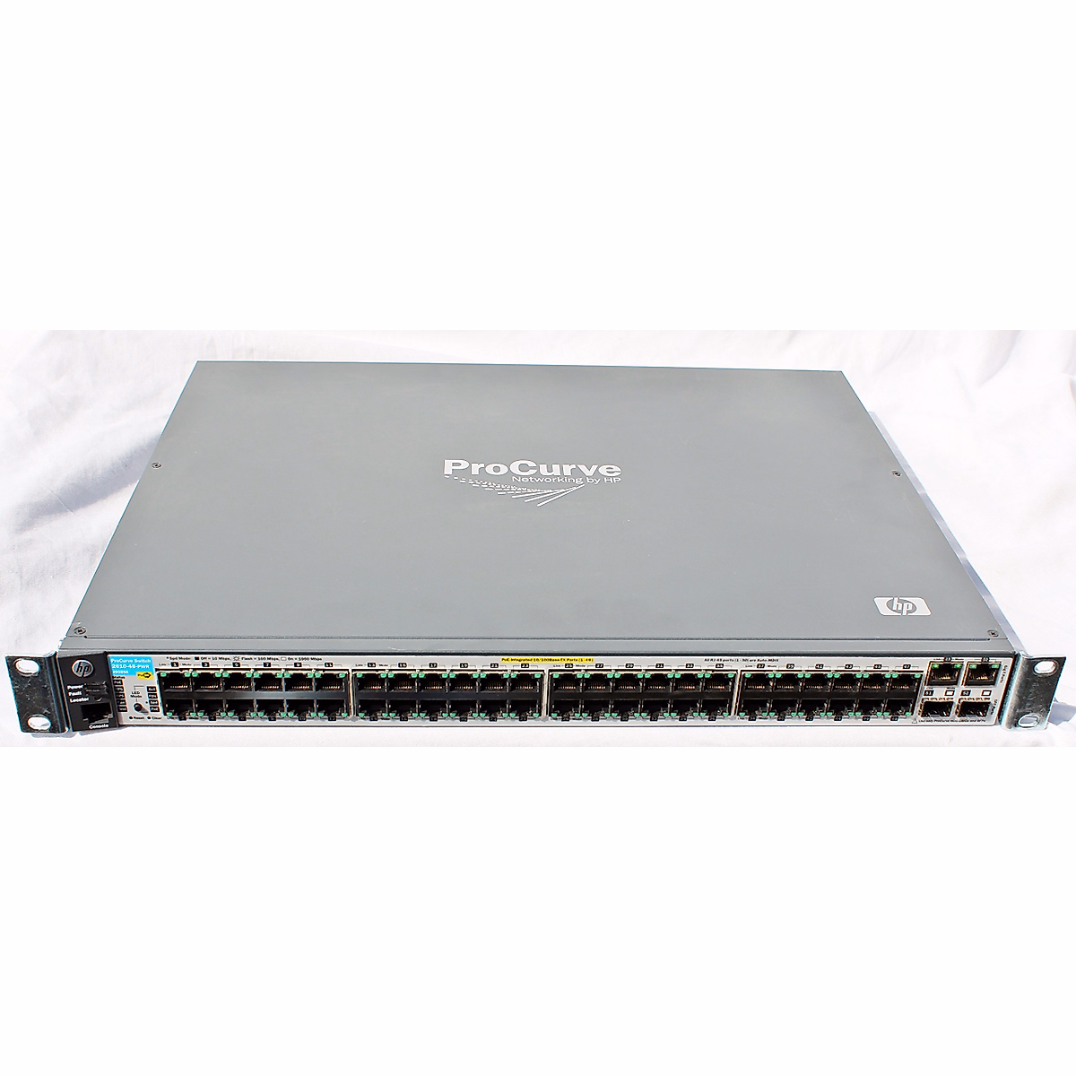 HP J9089A PROCURVE 2610-48-POE 48 Port Switch w/rackmount ears
