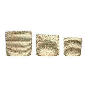 Bloomingville Natural Grass, Set of 3 Baskets