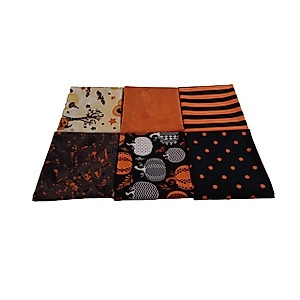 Halloweern Fat Quarter Bundle 6 Pcs