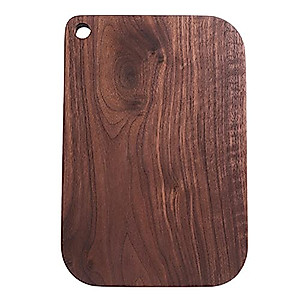 NEIDE Black Walnut Whole Wood Solid Wood Rootstock Fruit Cutting Board Lacquerless Wooden Chopping Board Board-Purple (Color : Yellow)