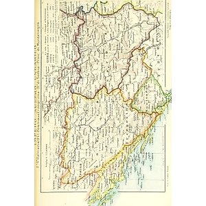 Bosnia and Serbia Map Journal: Vintage 1898 Map of Bosnia and Serbia Notebook (Blank Lined Journal, 6"x9" Lined Pages, 200 pages)