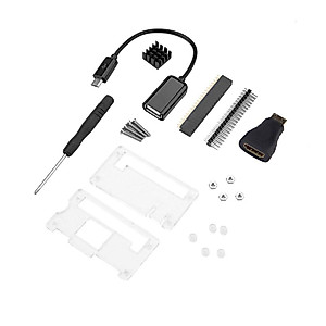 Zero W/Zero Suite Kit, Zero/Zero W Complete Starter Kit Accessories White Case for Zero/Zero W Suite Development Kits and