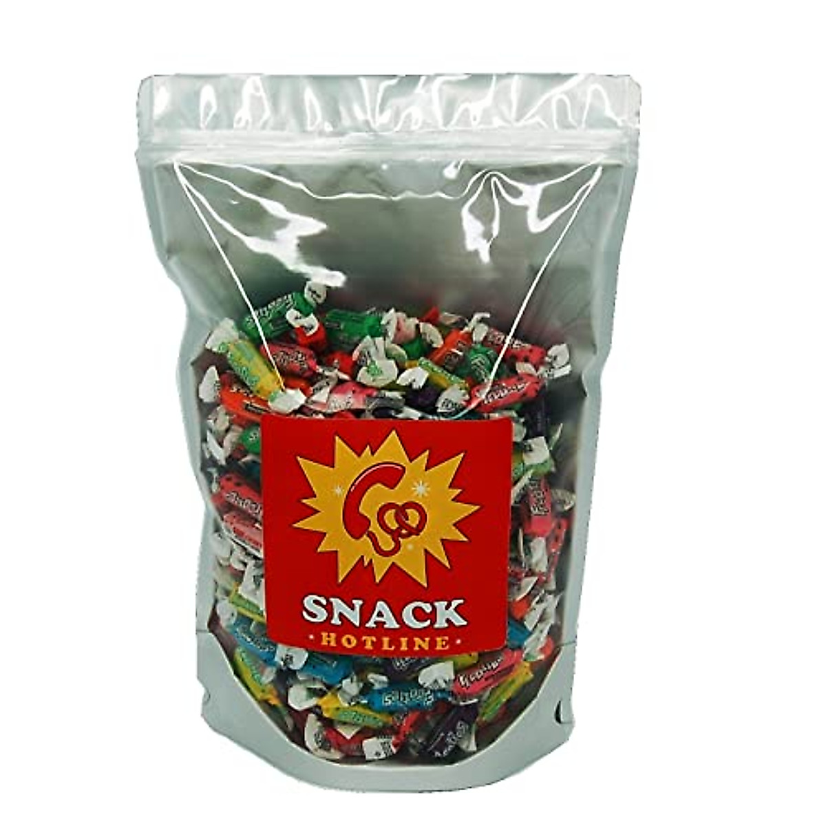 Tootsie Frooties Candy Bulk Taffy Assorted Bag (1.5 LBS) 10 Flavors Fruit Punch Grape Strawberry Green Apple Blue Raspberry Watermelon Strawberry Lemonade Lemon Lime Mango Sour Cherry | Snack Hotline