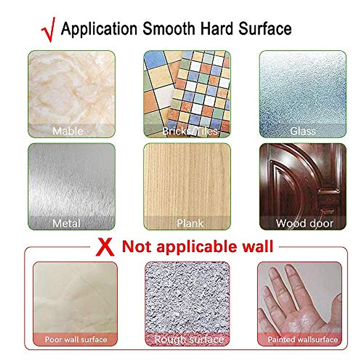 DKKO Wall Hooks Adhesive Hanger Transparent Reusable Seamless Hooks for Hanging Heavy Duty Sticky Wall Hooks for Bathroom Kitchen Office Window 10 Pack