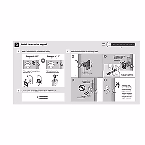 Kwikset 98880-004 SmartCode 888 Smart Lock Touchpad Electronic Deadbolt Door Lock with Z-Wave Plus Featuring SmartKey Security in Satin Nickel