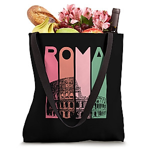 Rome Italy Roma Italian Retro Vintage Coliseum Architecture Tote Bag