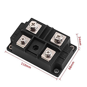 1pc Singe Phase Rectifier Module Rectifier diode Bridge 4 Terminals MDQ 400A/1600V