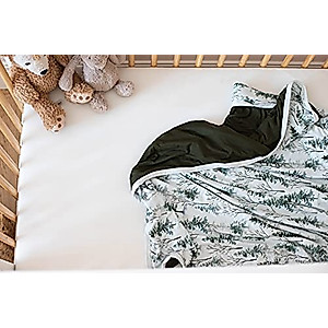 Pobi Baby Premium Baby Blanket, Soft Stretchy Quilt for Babies, Toddlers, Kids (Magical Woods)