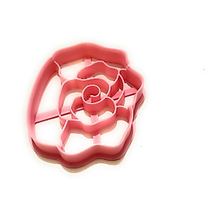 T3D Cookie Cutters Rose Flower Cookie Cutter, Suitable for Cakes Biscuit and Fondant Cookie Mold for Homemade Treats