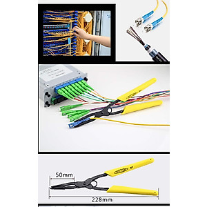 Original Miller IET-100 Fiber Optic Connector Plug And Clamp Pull Tool IET100 Pliers Optical Fiber Connector Clamping Pliers