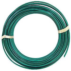 OOK 534814 Green Coated Clothesline Wire (100')