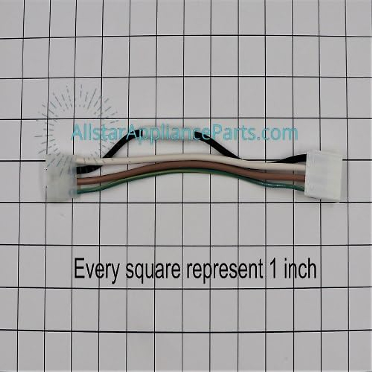 Allstar Appliance Parts WP2187464 Refrigerator Ice Maker Harness-Wire