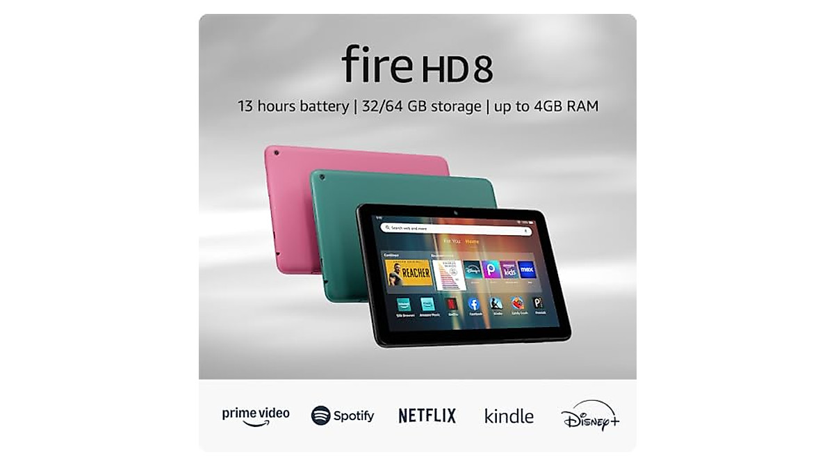 Amazon Fire HD 8 Tablet – Discover Portable Entertainment
