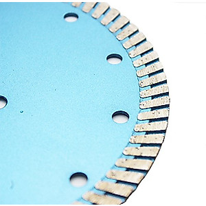 JDK1801C 6 Inch Dry Cutting Granite of Continuous Rim Diamond Saw Blade with 7/8 Inch Arbor