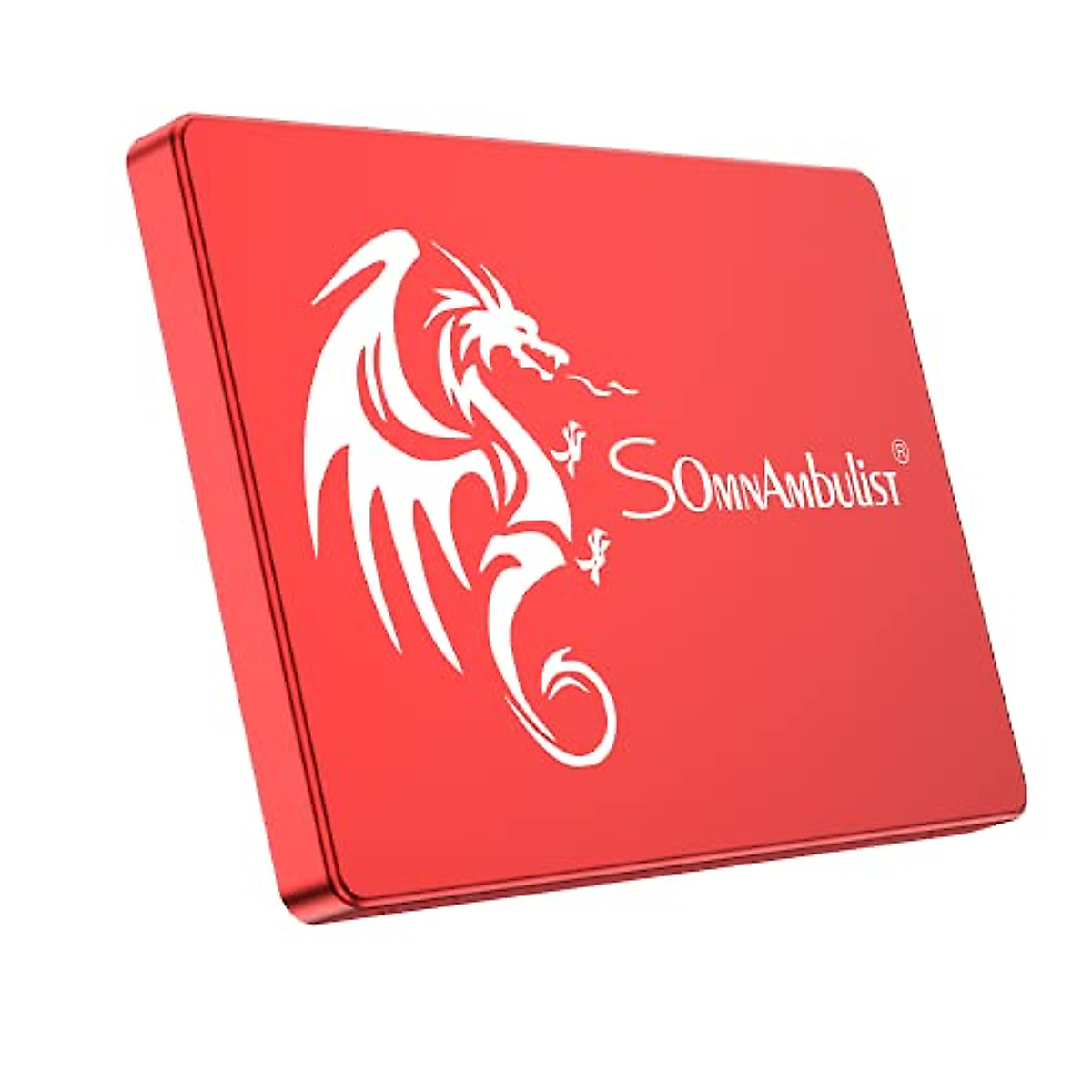 Somnambulist 120GB 240GB 480GB SATA3 SSD Hard Drive 2.5 inch Solid State Drive SSD (Red Dragon-120G)