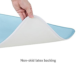 Laural Home Boho Bouquet Memory Foam Rug, Multicolor