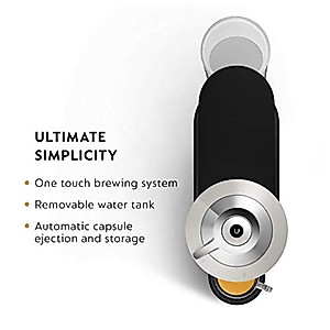 Nespresso Vertuo Next Coffee and Espresso Machine by Breville with Milk Frother, 18 ounces, Light Grey