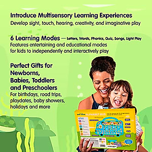 Pinkfong Baby Shark ABC Alphabet Bus Sound Pad | Baby Shark Toys, Baby Shark Books | Learning & Education Toys | Interactive Baby Toys for Toddlers 1-3 | Gifts for Boys & Girls