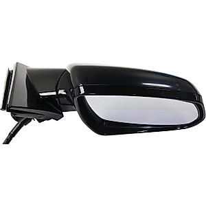 Kool Vue Driver & Passenger Side Power Heated Mirrors for Cadillac SRX 2010-2012 Power Fold With Memory Paintable For Models Without Etched Warning