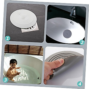 SEWOART 4pcs Bathtub Plug Bathtub Sink Covers Strainer Tube Sink Filter Drain Cover Bathroom Tub Bathtub Drain Stoppers Plugs Bathtub Stoppers Washroom Drain Covers Sink Stopper