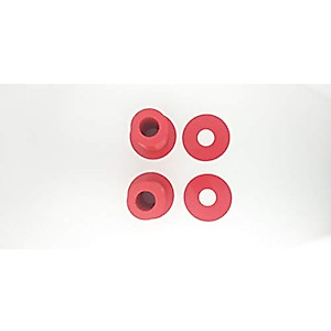 Olympic Plate to Standard Bar Adapters (Black, 1/2")