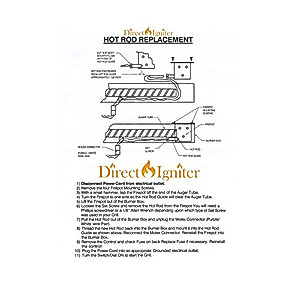 Direct Igniter Replacement Hot Rod/Igniter Fits All Traeger OEM Fits BAC006 BAC432