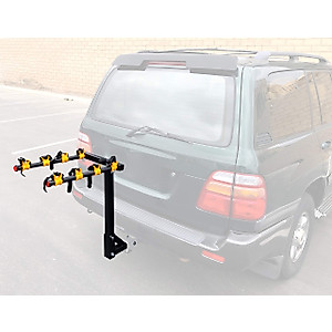 MaxxHaul 50250 Hitch Mount 2-Arm Style 4 Bike Rack