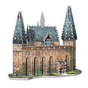 Wrebbit3D Harry Potter Hogwarts Clock Tower 3D Puzzle for Teens and Adults | 420 Real Jigsaw Puzzle Pieces | Not Just an Ordinary Model Kit for Adults for Harry Potter Fans
