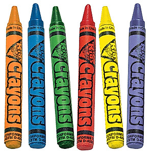 Kicko Wax Crayons - Coloring Wax Pastel in Bright Assorted Colors for School Supply, Creative Play, Arts and Crafts, DIY Projects, Children’s Party Activity, 250 Crayons Total