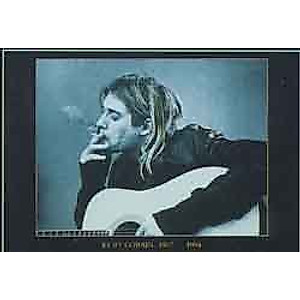 Kurt Cobain Smoking 1967-1994 Nirvana Music Poster Print