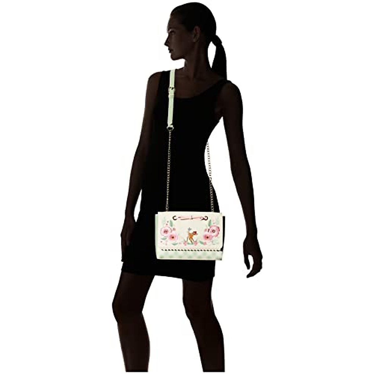 Loungefly Disney Bambi Springtime Gingham Crossbody