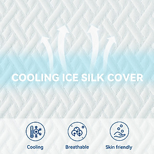 4 Inch Firm Mattress Topper Queen Size 60x80 Inch Extra Support, Gel-Infused High-Density Memory Foam Mattress Bed Topper for Pain Relief, CertiPUR-US Certified