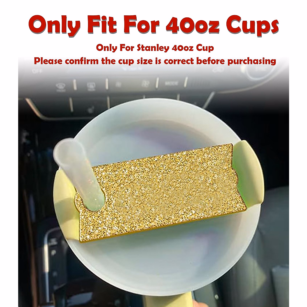 Generic Name Plates for Stanley Cup Lid 40oz Blank Acrylic DIY Personalized Name Plate Identification Clear Name Tag, Green