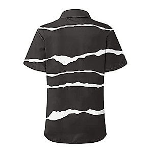 Fashion Womens Short Sleeve Pocket Button Tee Casual Popular Blouse Tops Button Down Short Sleeve Shirts Grey