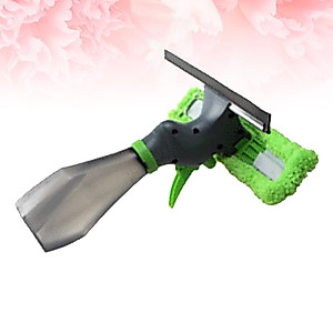 VICASKY Squeegee Machine Windshield Cleaning - 1pc Window Squeegee Small Wash Machine Cleaner Washing Blade Car Windshield Wiper Cleaning Kits Kit Glass Door Spray Bottle