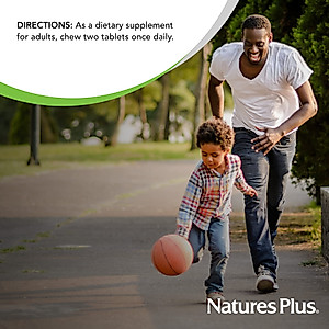 Nature's Plus Nutri-Cal Hearts Chewable Calcium Magnesium and Vitamin D - 120 Chewable Tablets