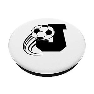 Soccer Pop Socket - Soccer Popsocket - Letter J PopSockets PopGrip: Swappable Grip for Phones & Tablets