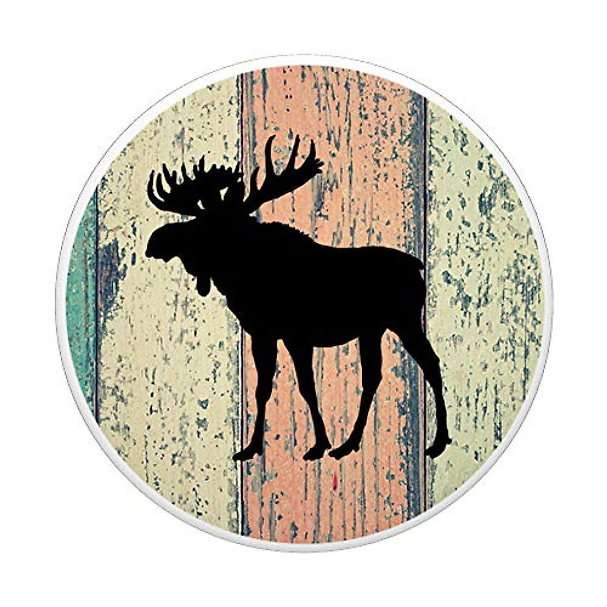 Moose Animal Lover Rustic Outdoors PopSockets PopGrip: Swappable Grip for Phones & Tablets