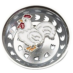 Billy-Joe Homewares 7147 Enamel Rooster Kitchen Strainer