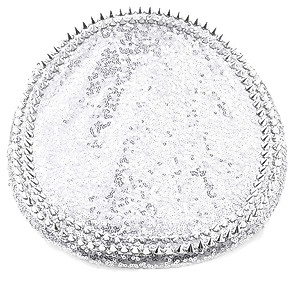 UTOWO Glitter Sequin Bride Hat Bachelorette Hen Party Captain Caps Rhinestone Hen Do Hat Steampunk Military Hat for Women (as1, alpha, one_size, Standard, Silver)